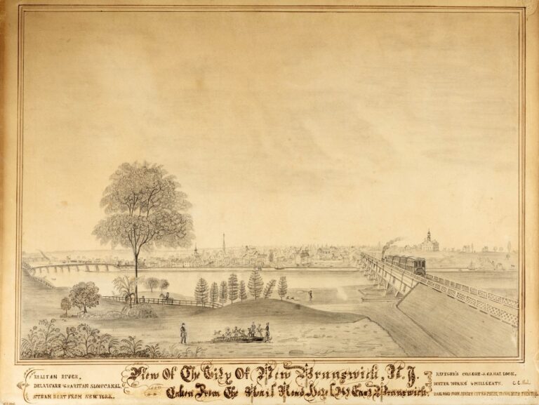 Admiring the New Brunswick view in 1838 – What Exit?