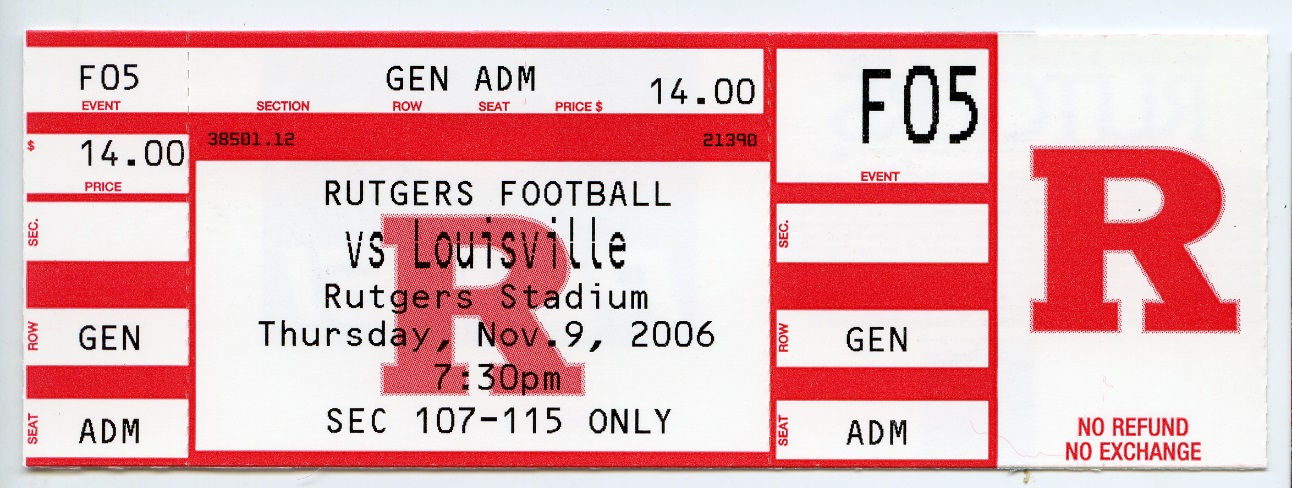 Rutgers Football from the Vault: Celebrating 150 Years – Post-game ...